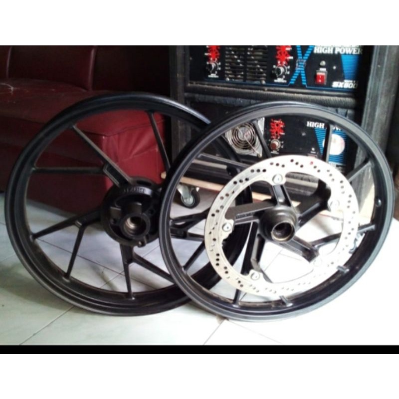 Jual velg shogun sp ,shogun 125, satria fu,satria 2tak depan belakang ...