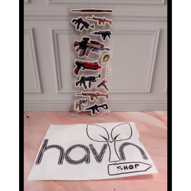 Jual sticker gambar/sticker anak/STICKER BENING TRANSPARANT | Shopee ...