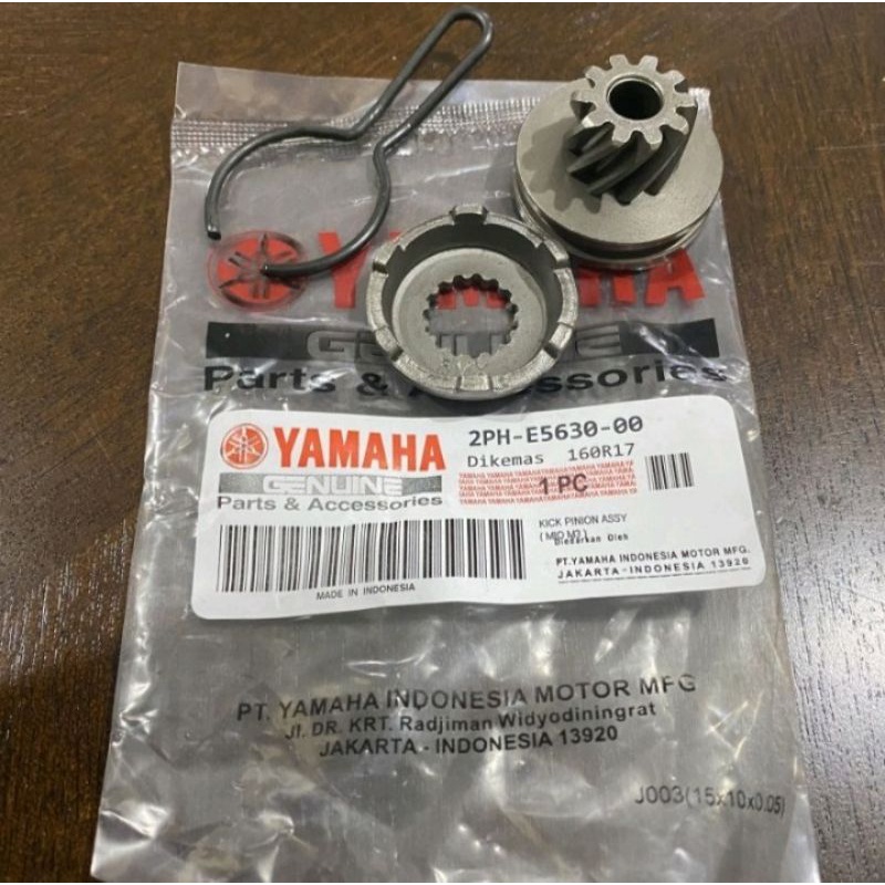 Jual Pinion Yamaha Motor Mio M3 Z Gear Gigi Kick Stater Soul GT 125 ...