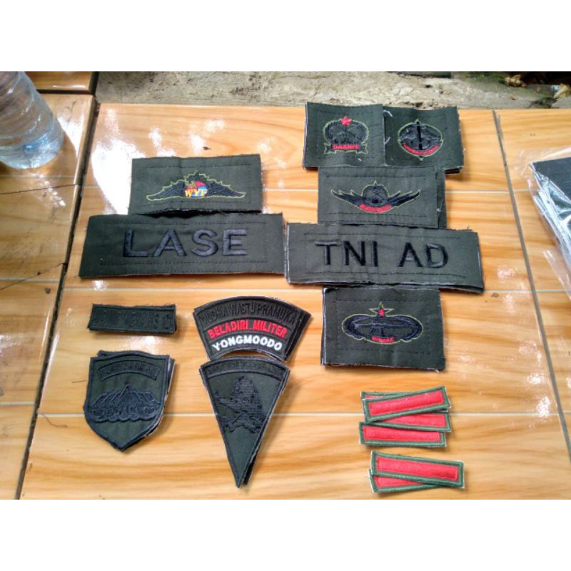 Jual papan nama dan atribut pdl tni biasa | Shopee Indonesia