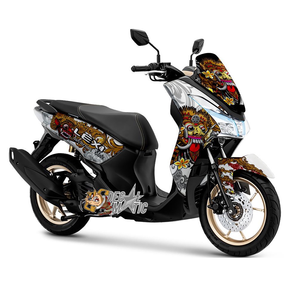 Jual Stiker Full Body Decal Sticker motor Yamaha Lexi Lexy 125 - barong ...