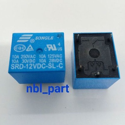 Jual Relay Songle 5P/12V 10A | Shopee Indonesia