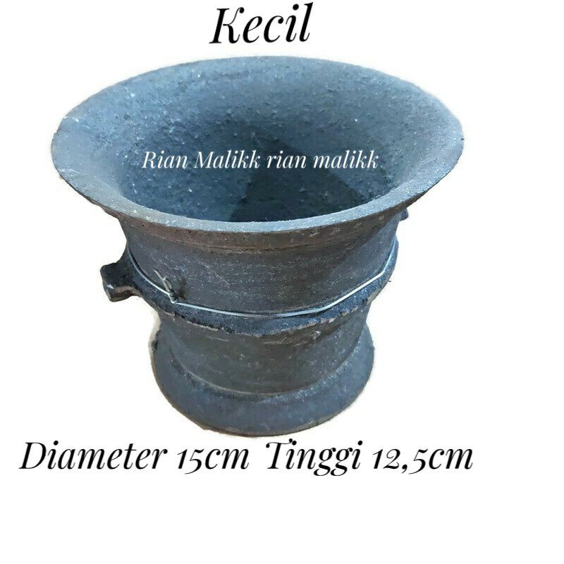 Jual LUMPANG BESI / TUMBUK BESI / TUMBUKAN BUMBU BESI UKURAN KECIL ...