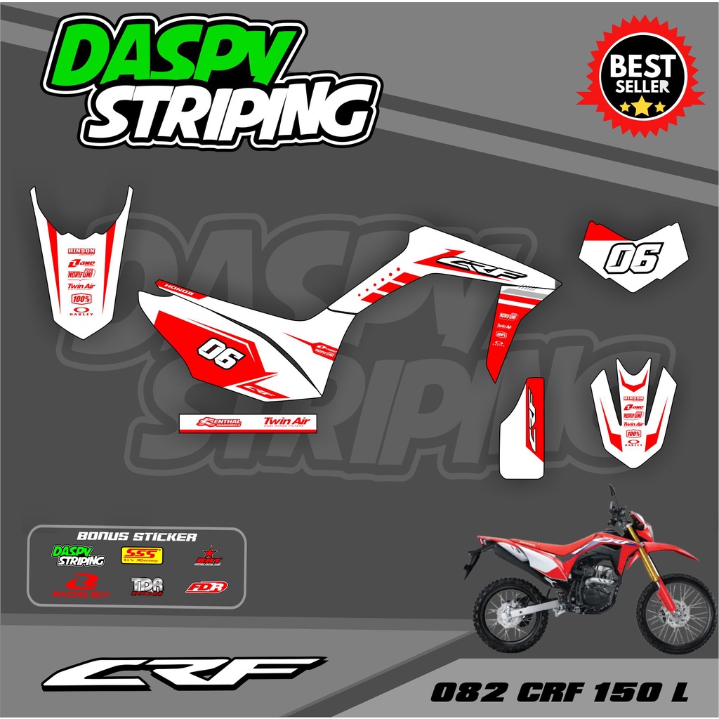 Jual Striping crf 150 l semi full - sticker striping crf 150 l semi ...