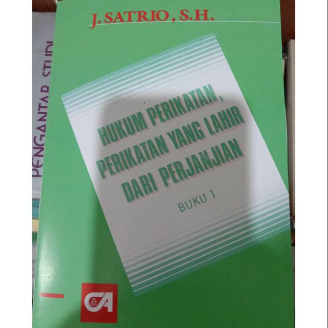 Jual HUKUM PERIKATAN PERIKATAN YANG LAHIR DARI PERJANJIAN JILIT 1 ...