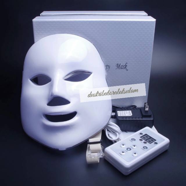 Jual LED MASK LIGHT FACE LED SINAR TOPENG MASK/ MASKER SINAR TOPENG/ MASKER TOPENG/ PDT LED ...