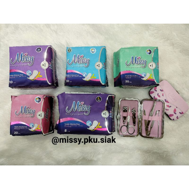 Jual Missy Pembalut Wanita Premium - Original - Pantyliner - Pembalut ...