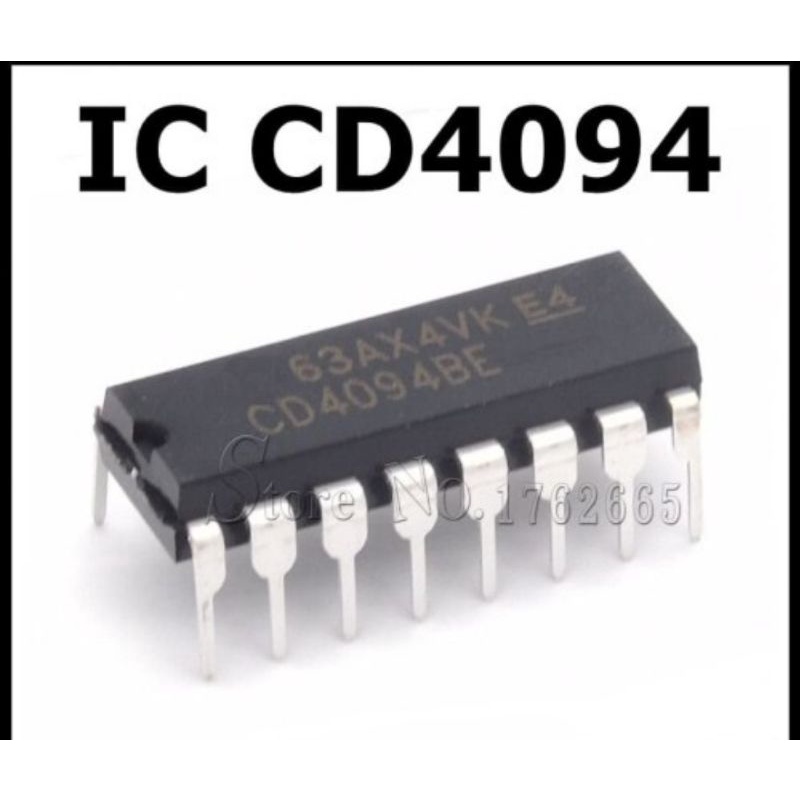 Jual CD4094BE CD4094 4094 CD 4094 DIP IC CMOS 8 Stage Shift Register ...
