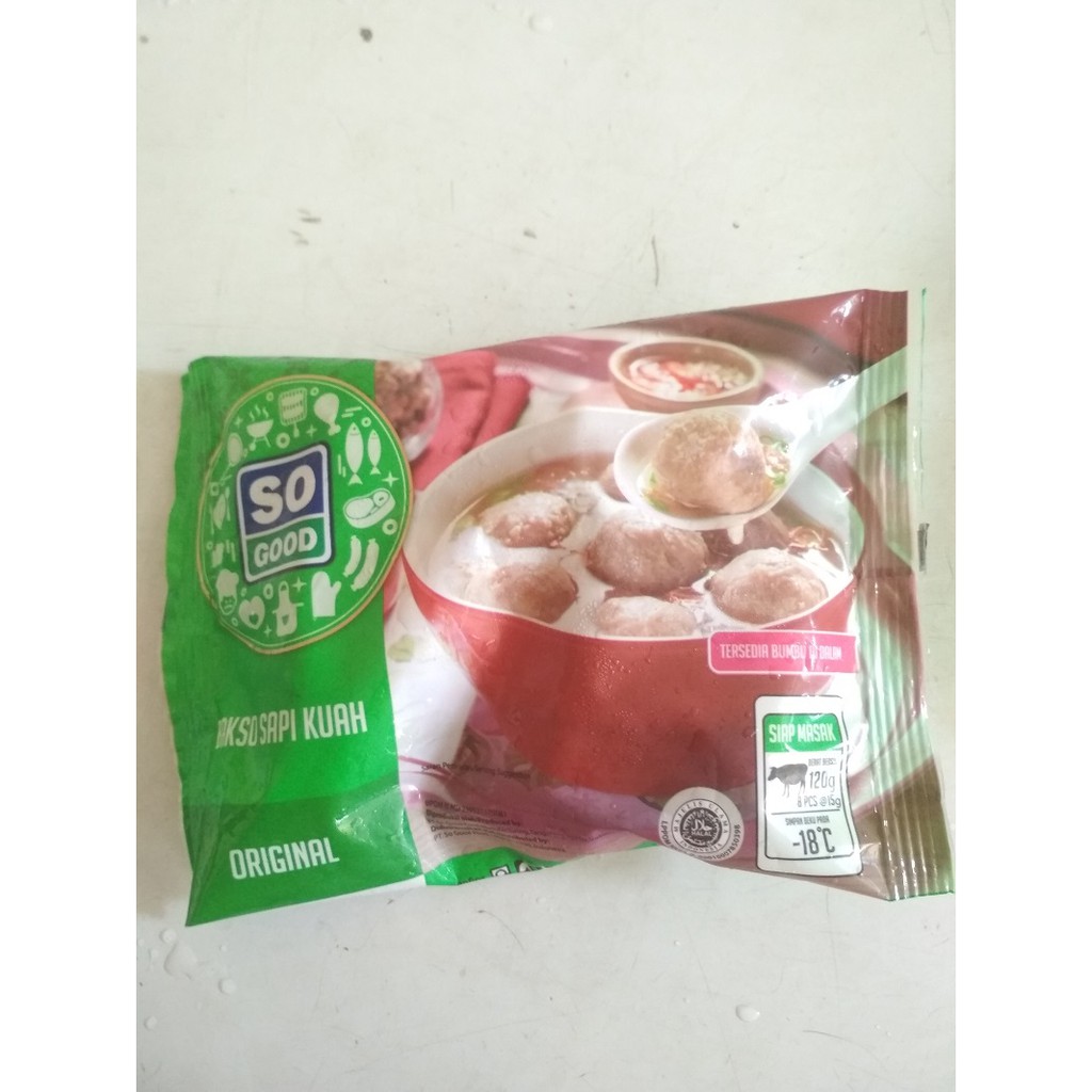 Jual so good baso sapi kuah 120 gram | Shopee Indonesia