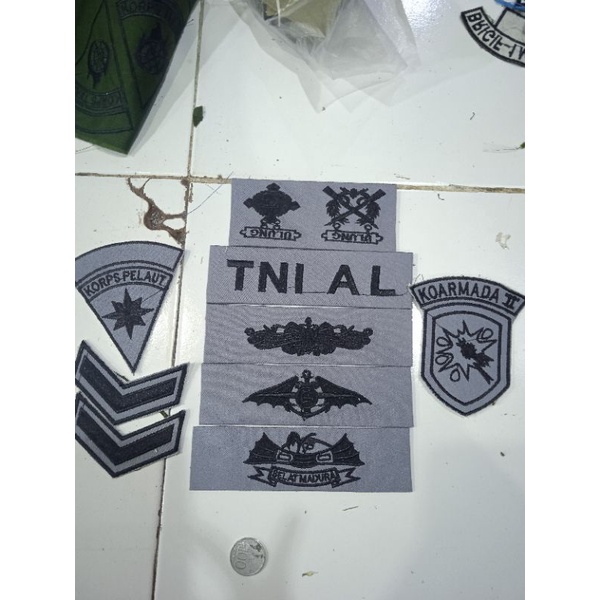 Jual BREVET PDL TNI, NKRI, KKO KAIN KERAS LENGKAP DENGAN NAMA | Shopee ...