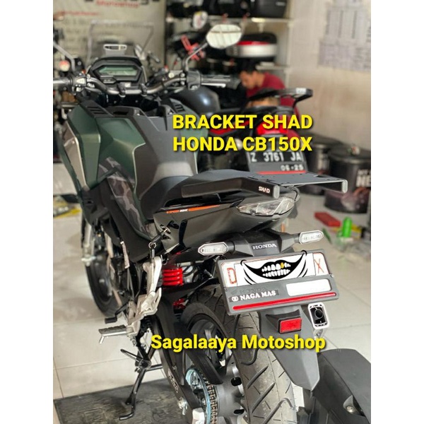 Jual Bracket top box motor Honda CB150X CB150 X original shad bisa pke ...
