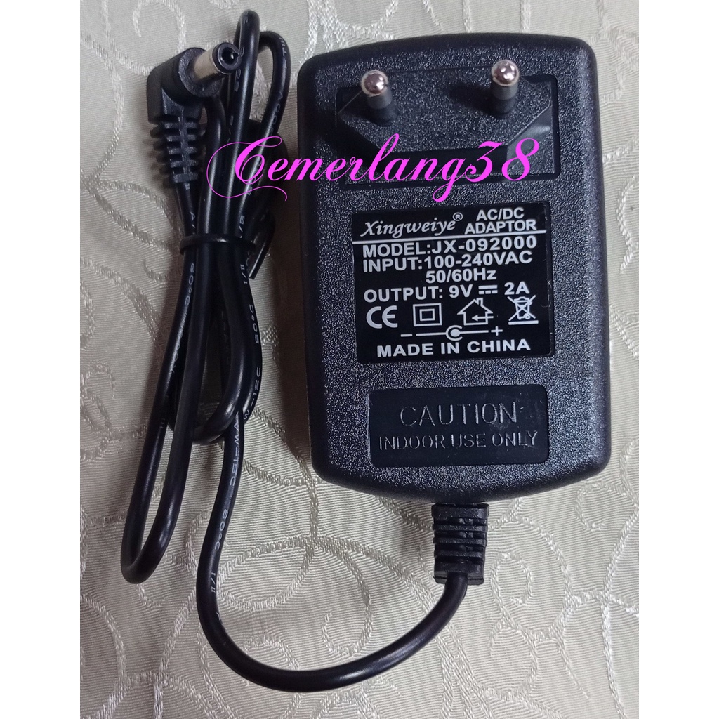 Jual AC DC Adaptor 9V 2A BODY BESAR Switching Adapter 9 V 2 A Power ...