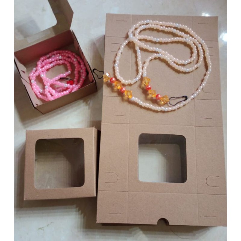 Jual paper box vintage/craft/Samson/UK.7*7*3/box mika frame (isi 10pc ...