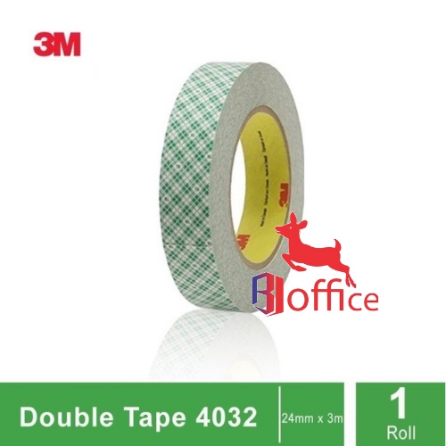 Jual 3M Scotch Double Tape 4032 Mounting Tape Urethane Foam Tape 24mm x ...