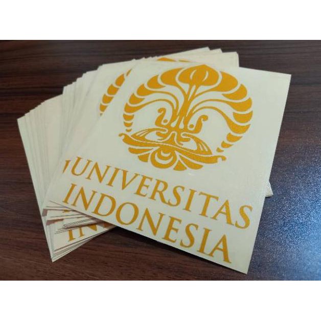 Jual Cutting Stiker UI - Universitas Indonesia (dapat 2 stiker) (KODE ...