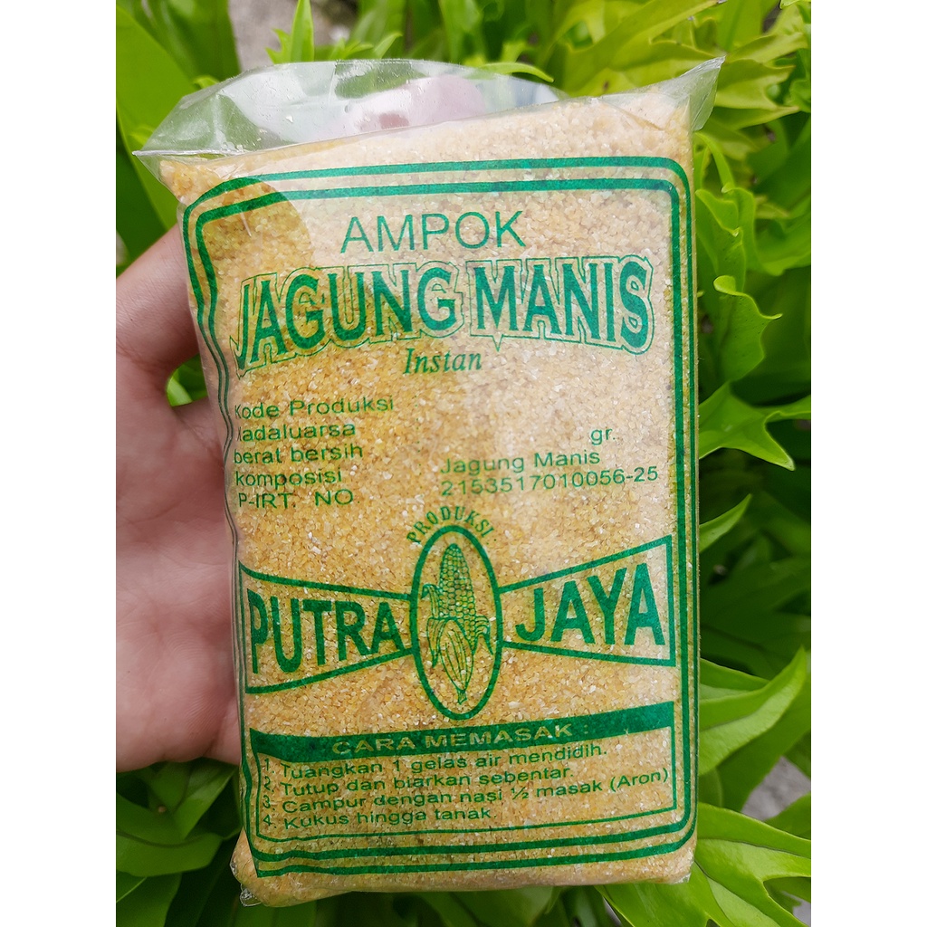 Jual SS046 Ampok Jagung / Nasi Jagung Instan 100g x 10pcs (1pack ...