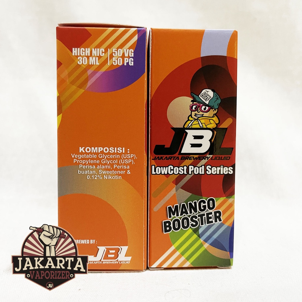 Jual PODS FRIENDLY LOWCOST MANGO BOOSTER PODS 30ML 12MG BY JBL | Shopee ...