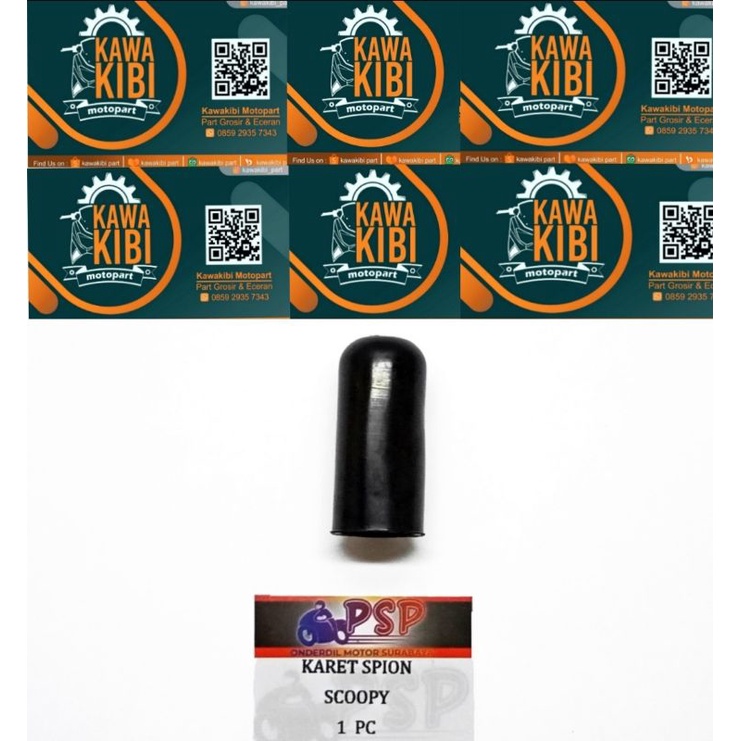 Jual KARET MUR SPION HONDA SCOOPY / ADV (BULAT) Karet Tutup Baut Spion ...