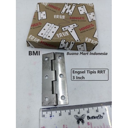 Jual Engsel Tipis RRT 3 Inch | Engsel Kupu-Kupu 3" | Kandang | Lemari ...