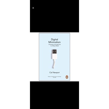 Jual Digital minimalism cal newport | Shopee Indonesia