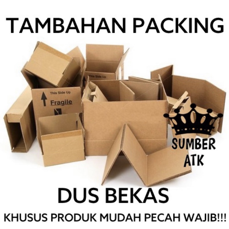 Jual Packing Dus/tambahan Packing keamanan paket | Shopee Indonesia