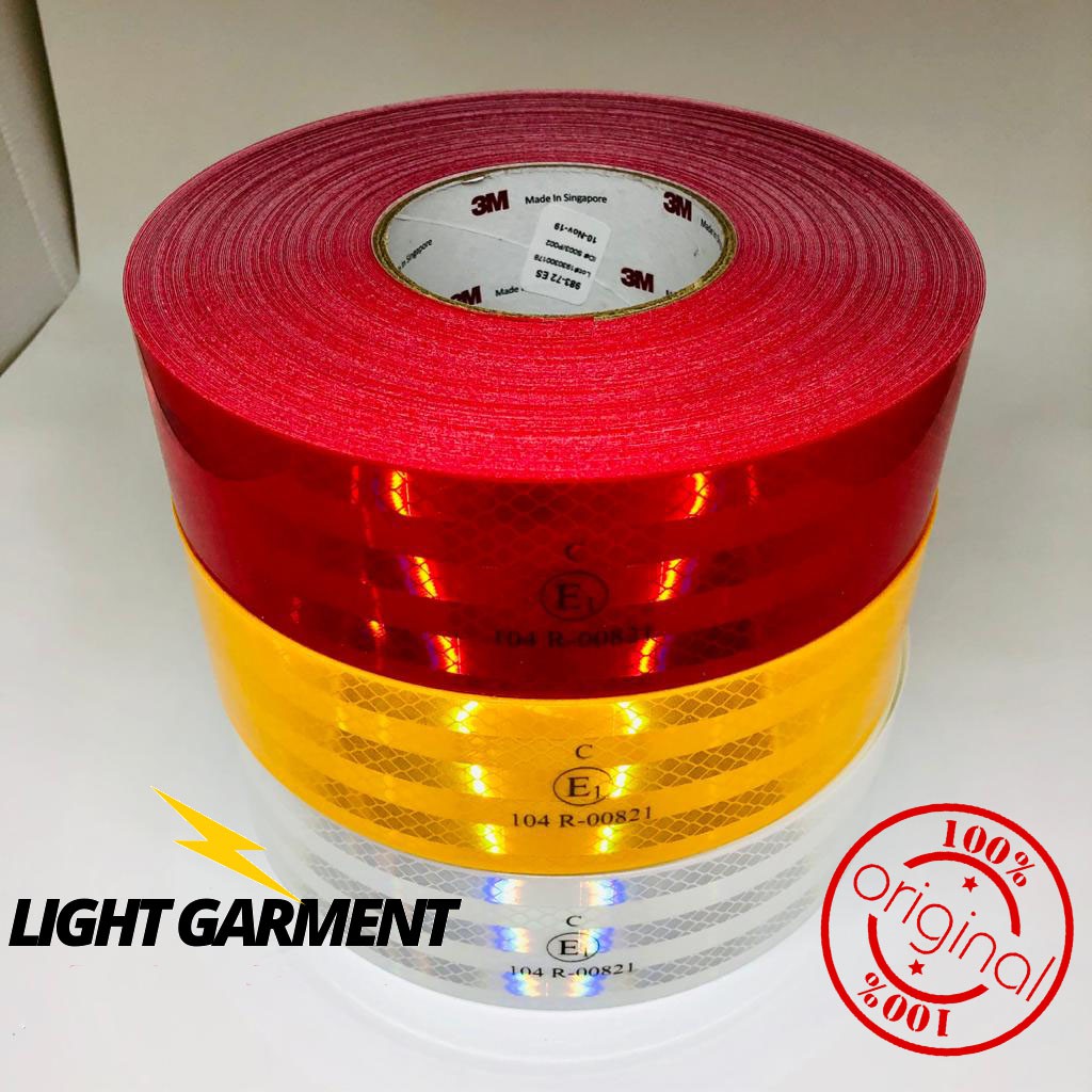 Jual Stiker Sticker Pemantul Cahaya KIR DISHUB Ori 3M 983 Diamond Grade ...