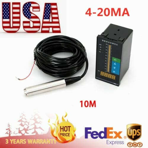 Jual New Level sensor liquid sensor water level display instrument 4 ...