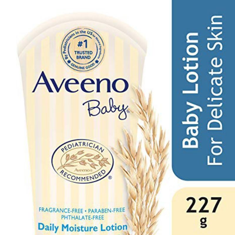 Jual Aveeno Baby Daily Moisture Lotion - Lotion bayi 227 gr | Shopee Indonesia