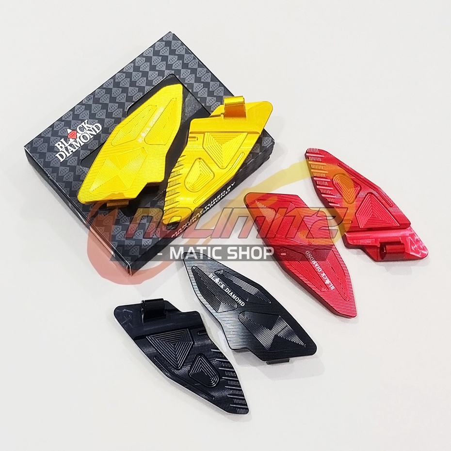 Jual Step Footstep Pijakan Kaki Belakang Black Diamond Honda PCX 150 ...