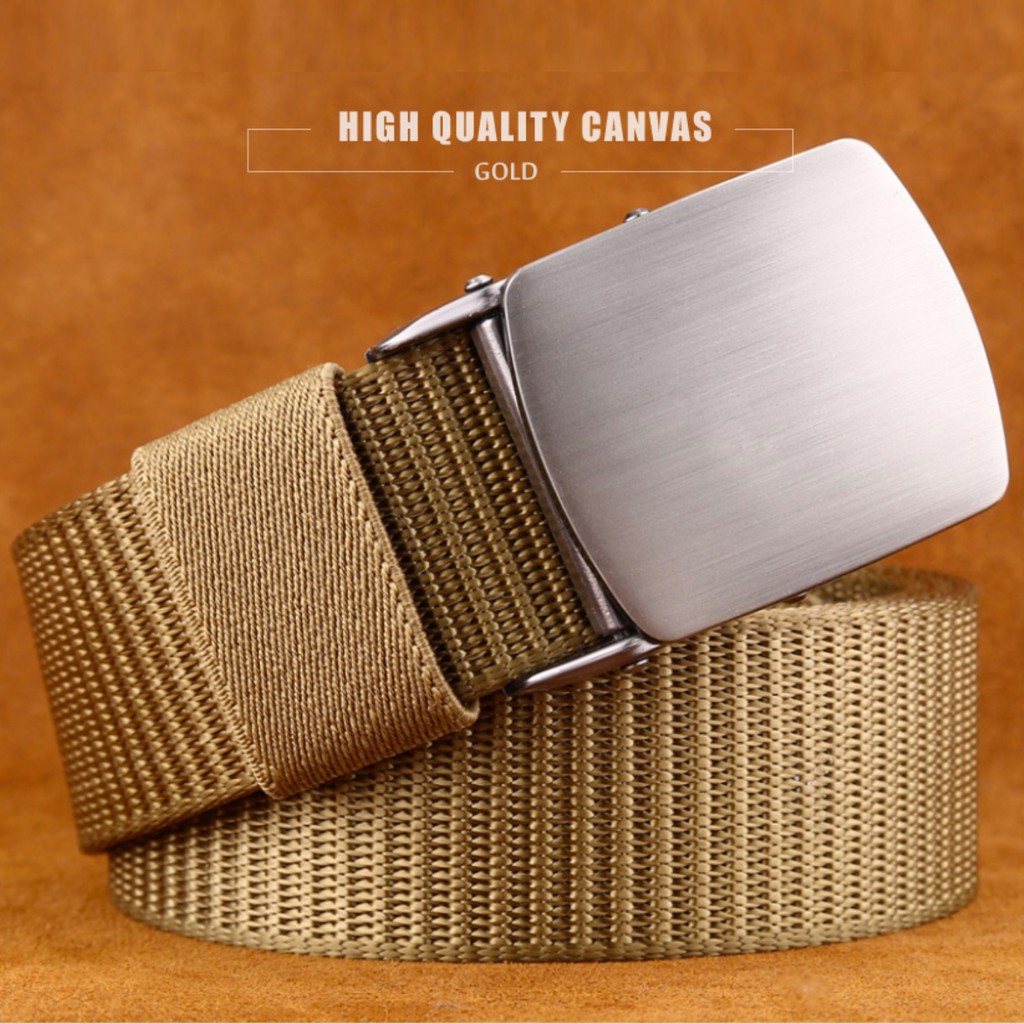 Jual Gesper Tactical Belt Pria Sabuk Besi Canvas Double Ring | Shopee ...