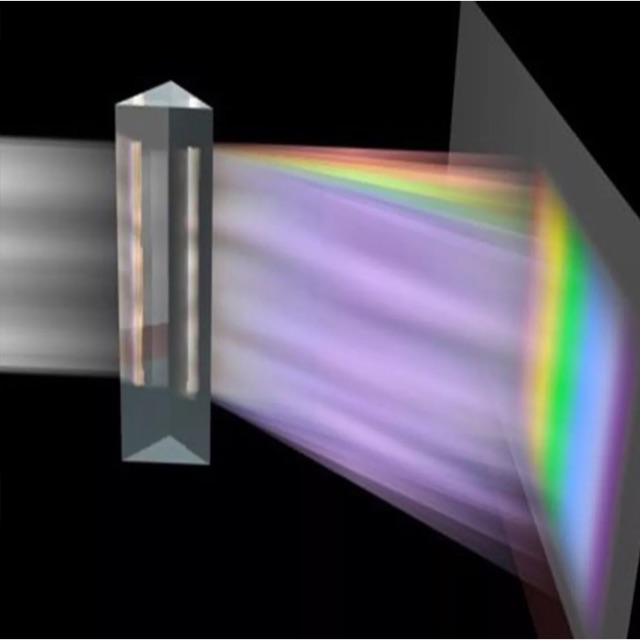 Jual Kaca Prisma Segitiga 15cm - Optical Glass Prism Refractor Light ...