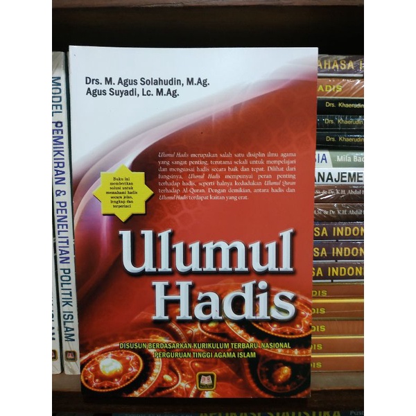 Jual [Original] Buku Ulumul Hadis Lengkap Terbaru Terpopuler by Drs M Agus Solahudin MAg ...