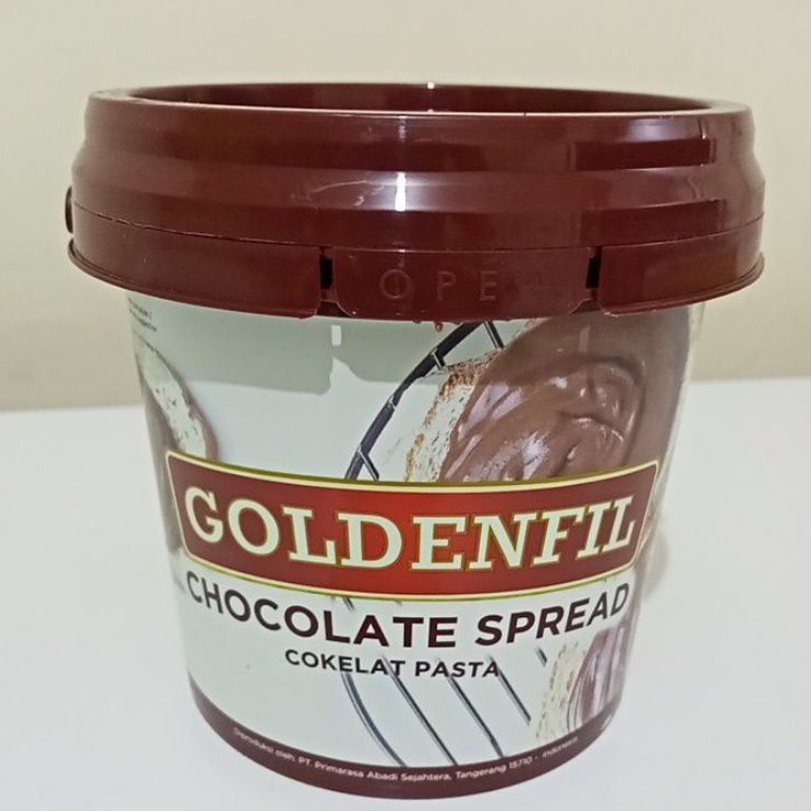 Jual Goldenfil Chocolate Spread Cokelat Pasta 1kg | Shopee Indonesia