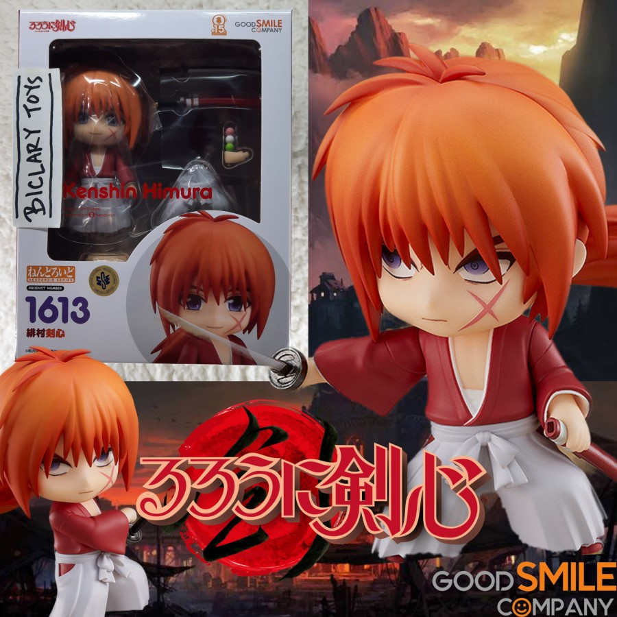 Jual ORIGINAL Nendoroid Nendo Rurouni Kenshin Himura Samurai X ORI ...