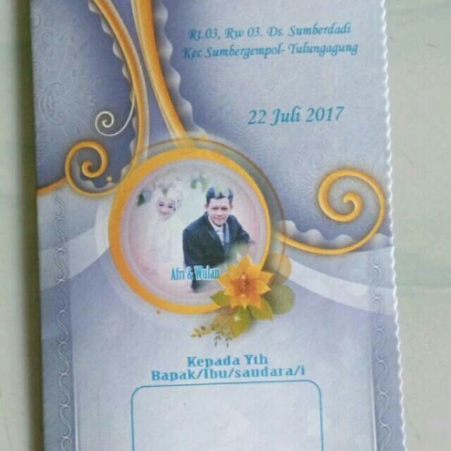 Jual UNDANGAN PERNIKAHAN FULL COLOUR MURAH GRATIS PASANG FOTO | Shopee ...