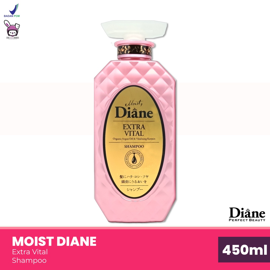 Jual MOIST DIANE Extra Vital Shampoo - 450ml | Shopee Indonesia