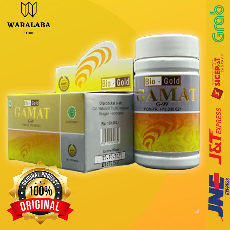 Jual OBAT HERBAL GOLD GAMAT PLUS KAPSUL EXTRA GAMAT EMAS BERKHASIAT ...