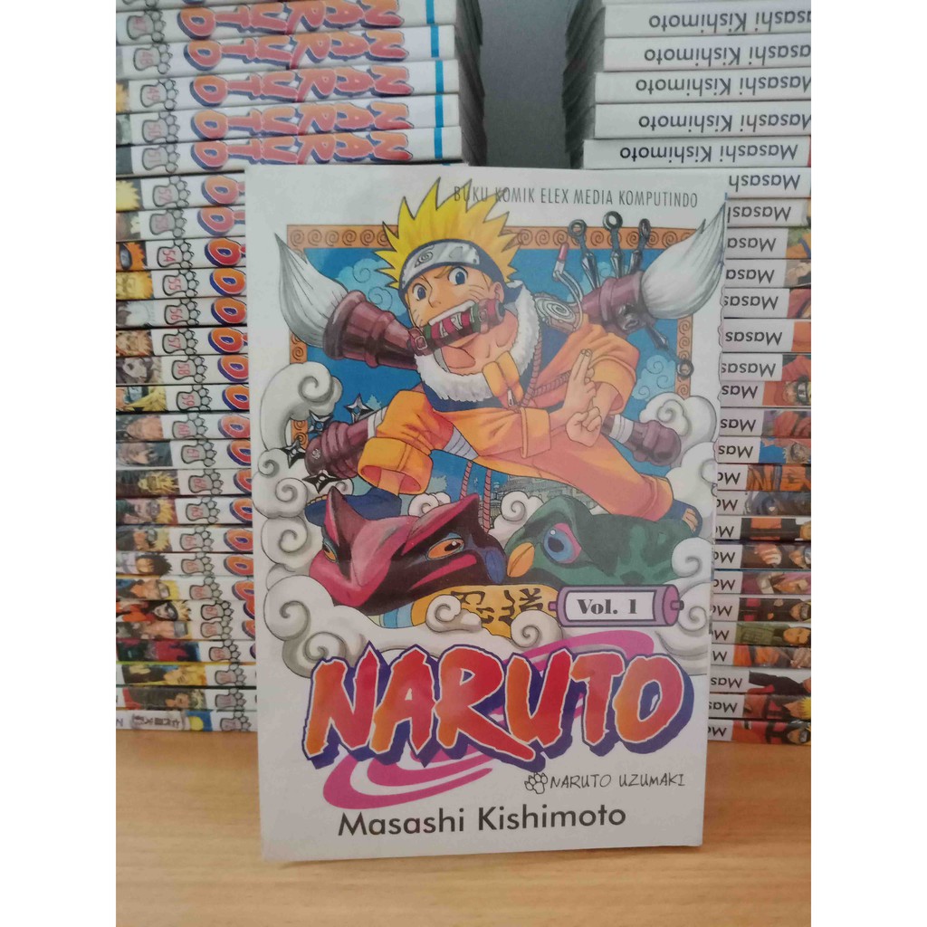 Jual Buku Bacaan / Komik / Novel ELEX serial NARUTO - MASASHI KISHIMOTO (1-72) TAMAT ll preloved ...