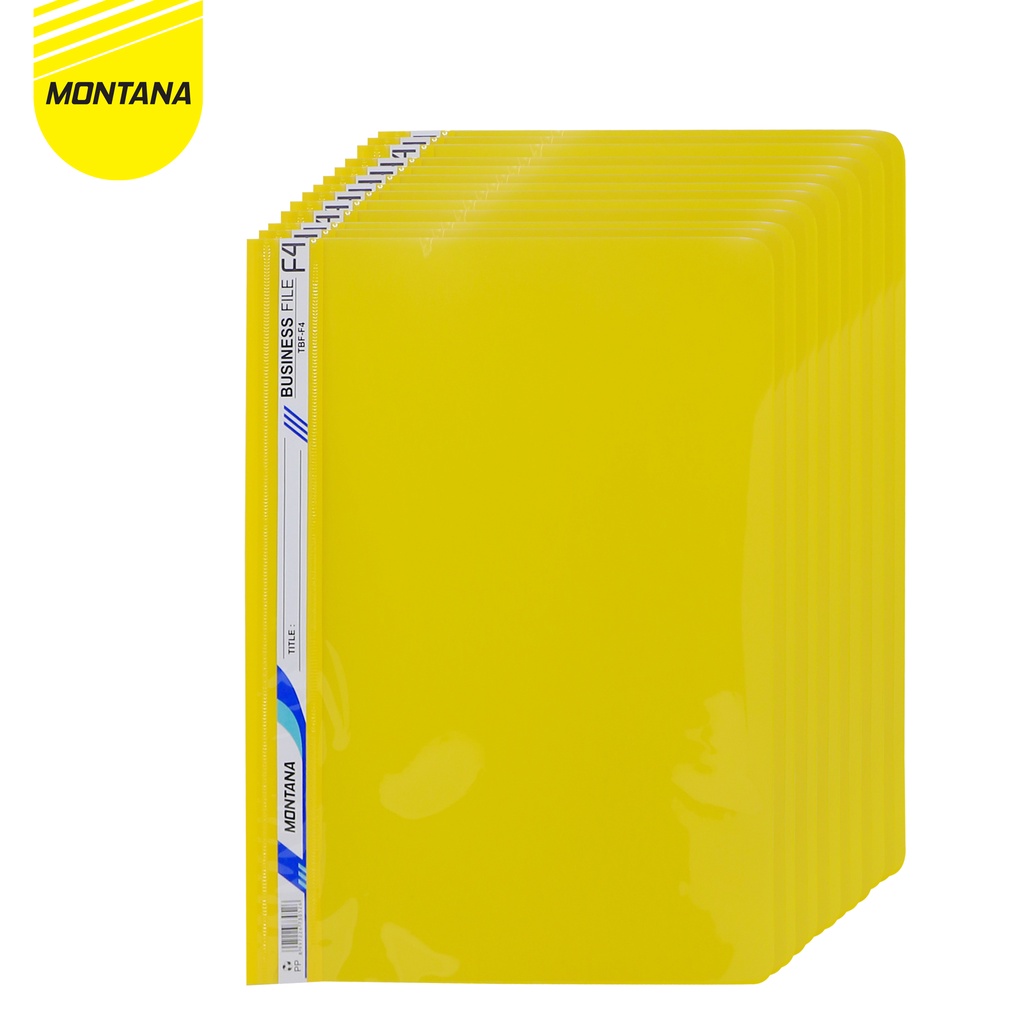 Jual MONTANA File Bisnis Map Plastik F4 12 Pcs Business File Dokumen ...