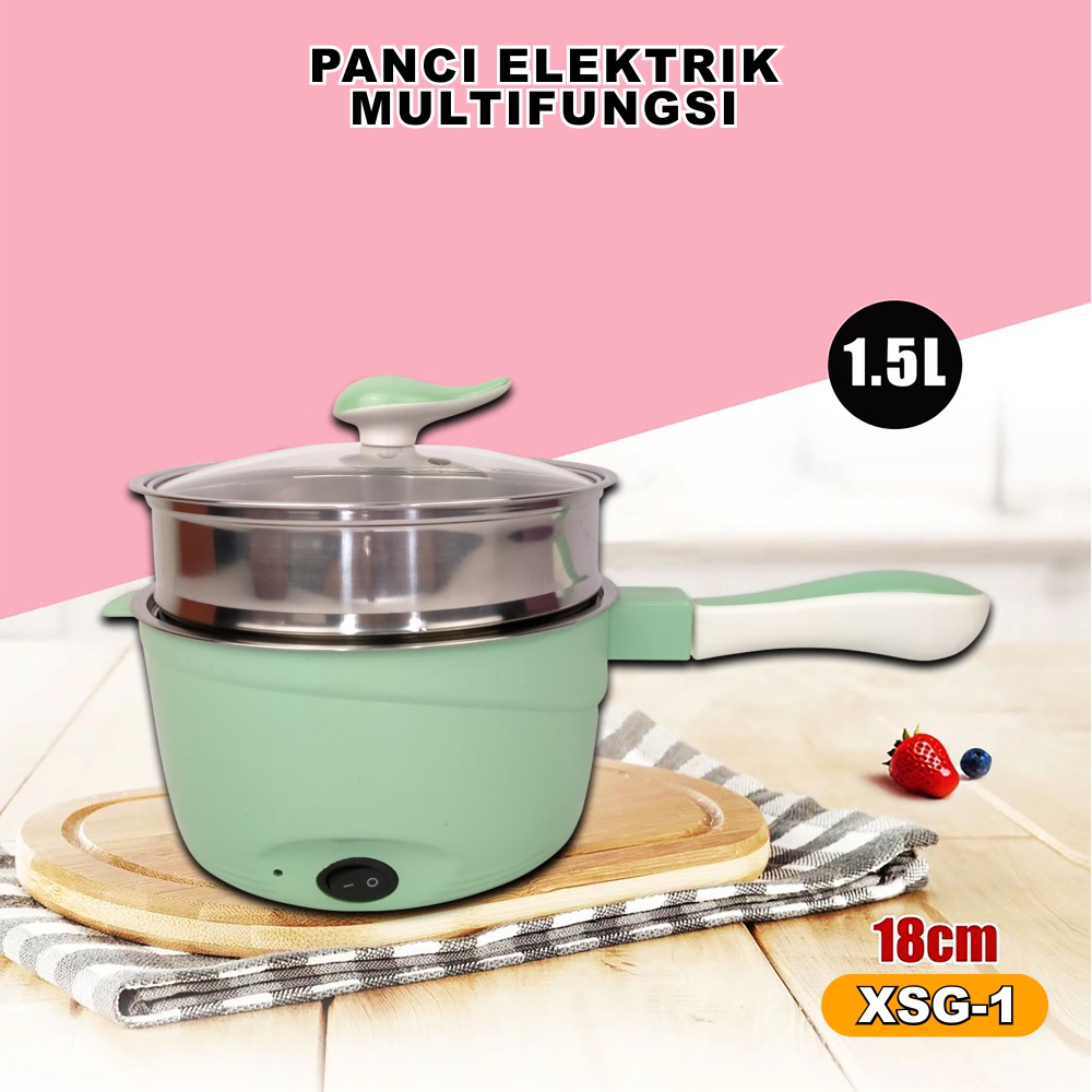 Jual Panci Listrik Serbaguna Electric Cooking Panci Kukus Plus Goreng ...
