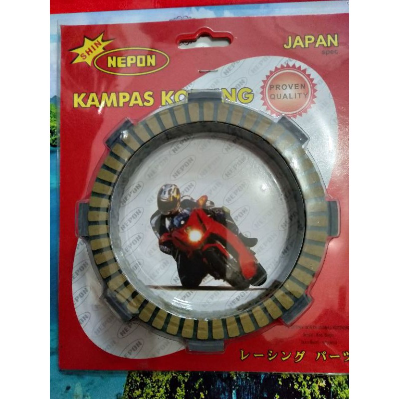 Jual PLAT KOPLING ATAU KAMPAS KOPLING RACING GL PRO-GL100-CB100 NEPON ASLI | Shopee Indonesia