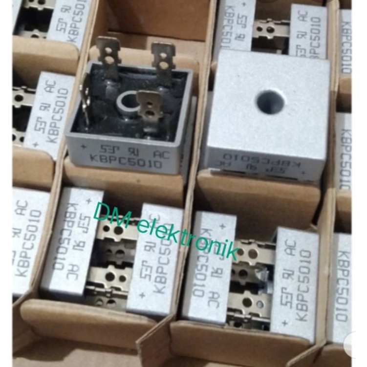 Jual Dioda brigde KBPC5010 rectifier KBPC5010 50A 1000v dioda kiprok ...