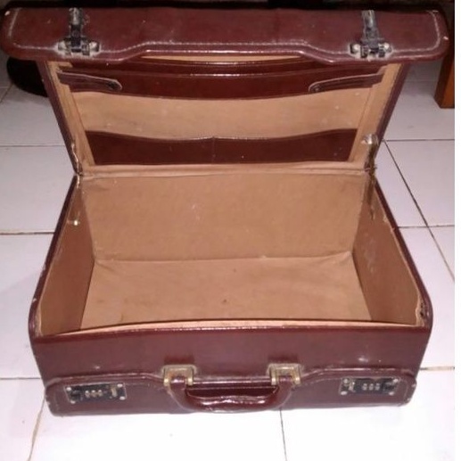 Jual Koper kopor suitcase case tas kotak bagasi luggage jadul antik ...