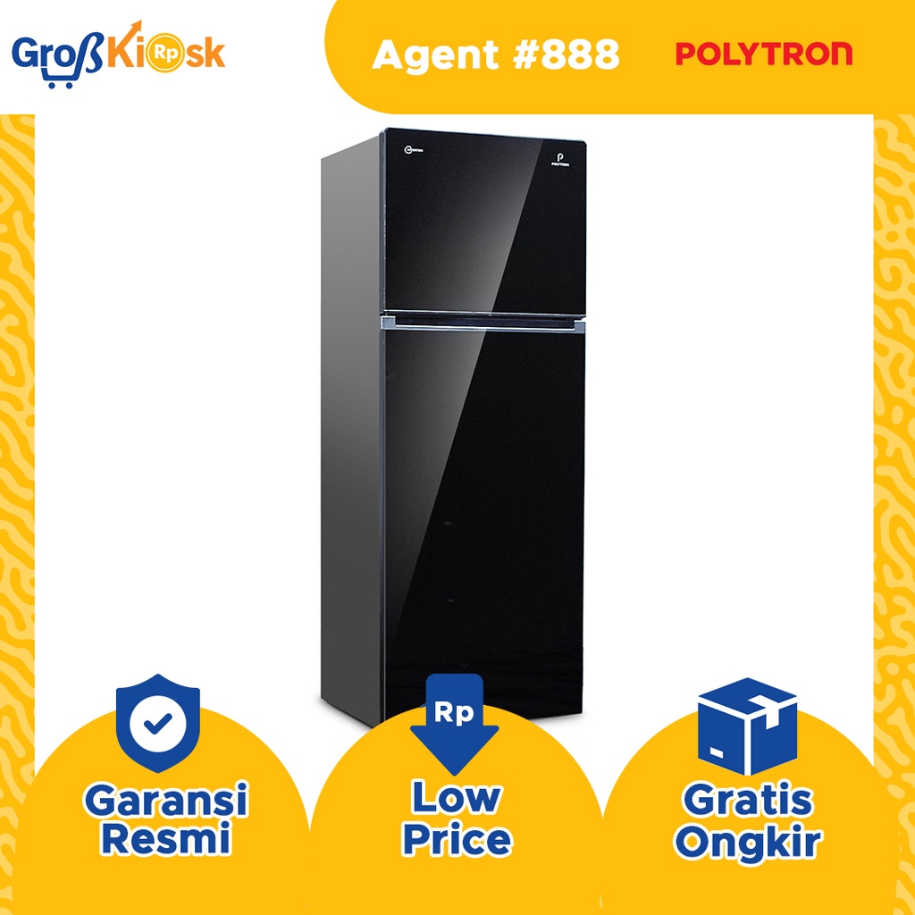 Jual Kulkas POLYTRON Belleza JUMBO Inverter 2 Pintu 220 Liter PRW 23V | Shopee Indonesia