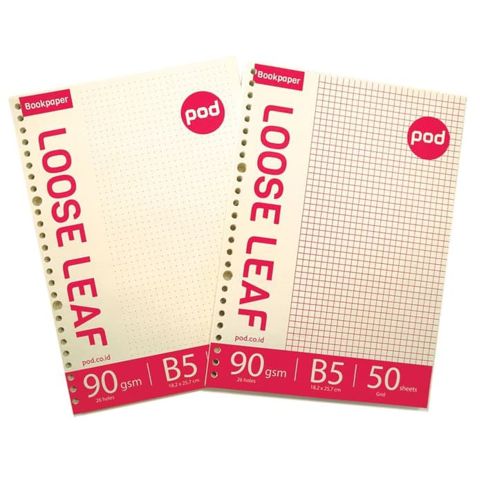 Jual Isi Kertas Binder - Kertas File - Kertas Note Bookpaper B5/ Dotted ...