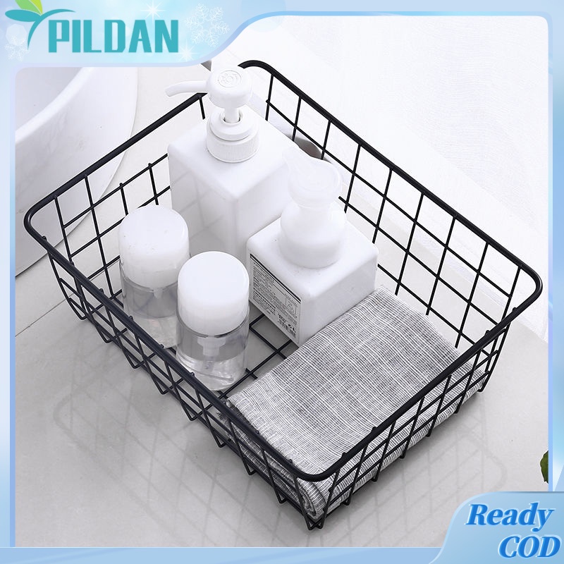 Jual PILDAN Keranjang penyimpanan besi tempa, tiga penjepit makanan ...