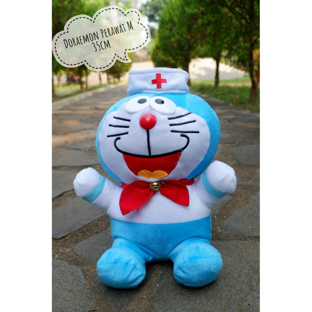 Jual Boneka Doraemon Perawat M cocok untuk kado pacar perawat atau ...