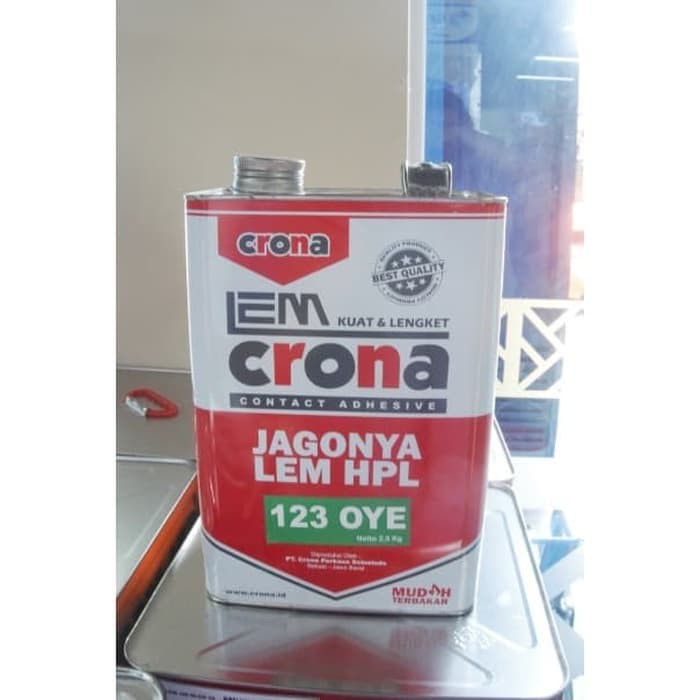 Jual LEM CRONA 123 2.5KG / LEM KAYU LEM HPL LEM SERBAGUNA / LEM CRONA ...