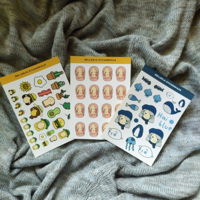 Jual Stiker Vinyl Deco Pack | Stiker Aesthetic Lucu | Stiker DIY HP ...