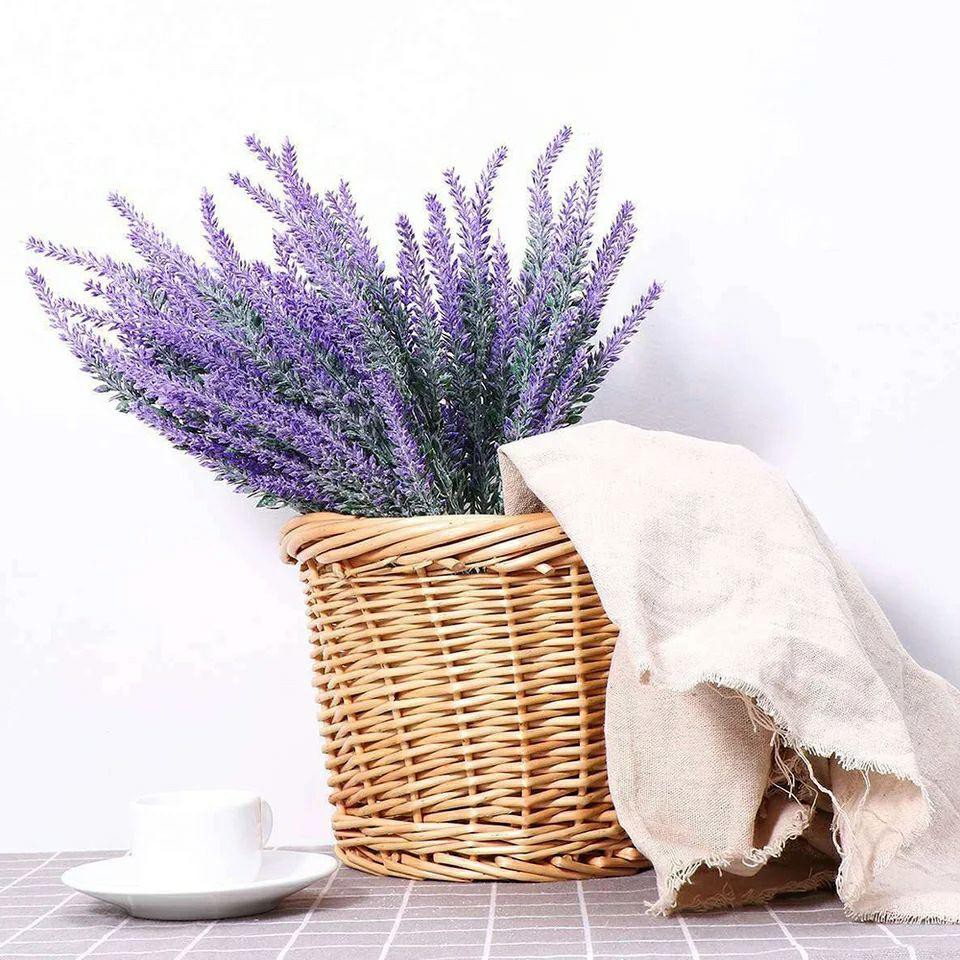 Jual Bunga Lavender Plastik - Tanaman Hias - Dekorasi Kebun Rumah - Vas ...